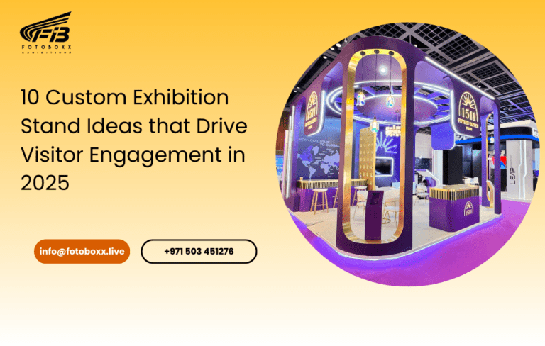 10 Custom Exhibition Stand Ideas that Drive Visitor Engagement in 2025